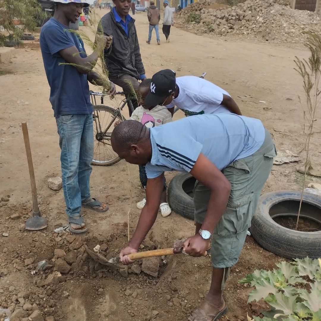 Tree planting exercise - ICCB International